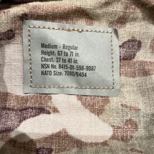 US Army | Jackets & Coats | Us Army Multicam Ocp Top Jacket 84515989987 ...